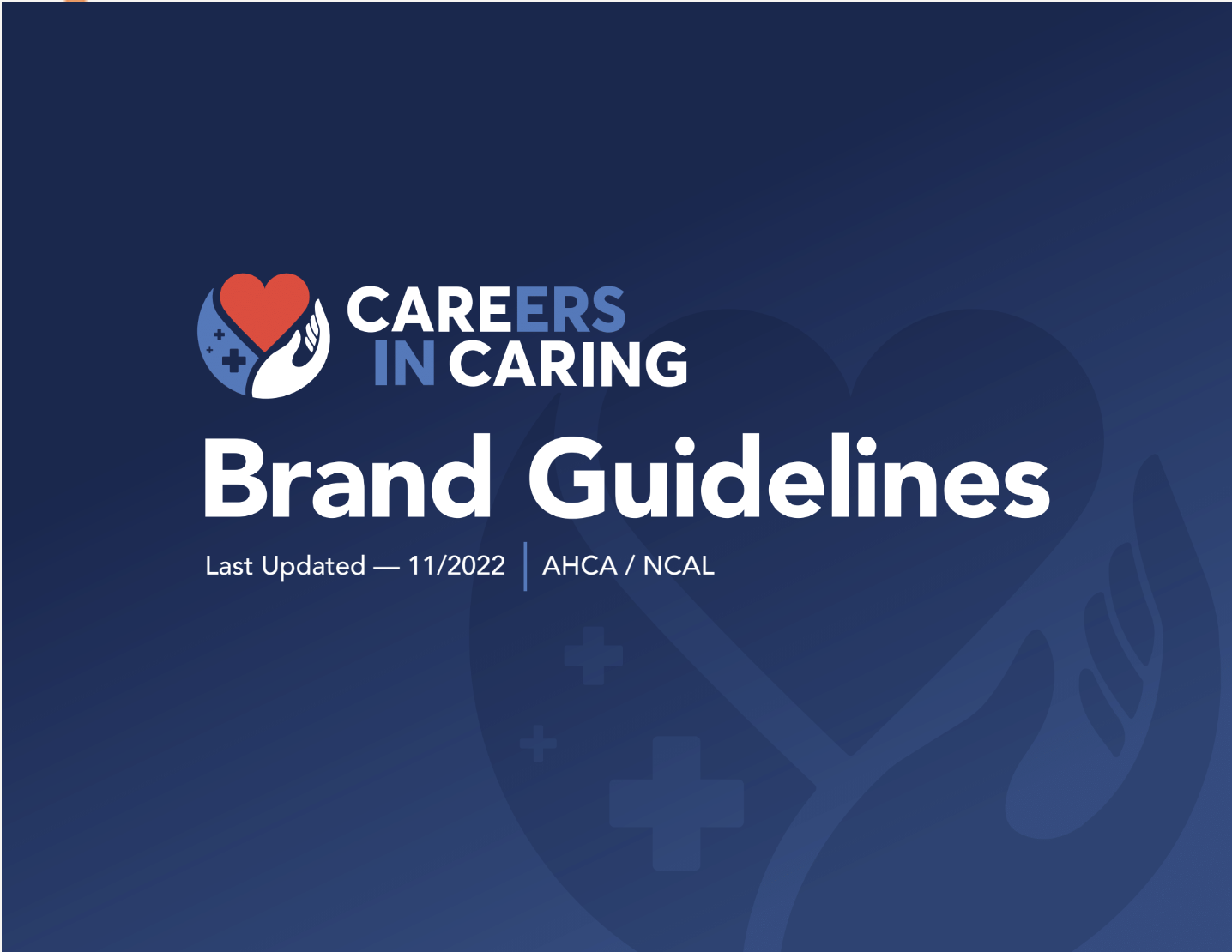 Brand Guidelines - Careers in Caring